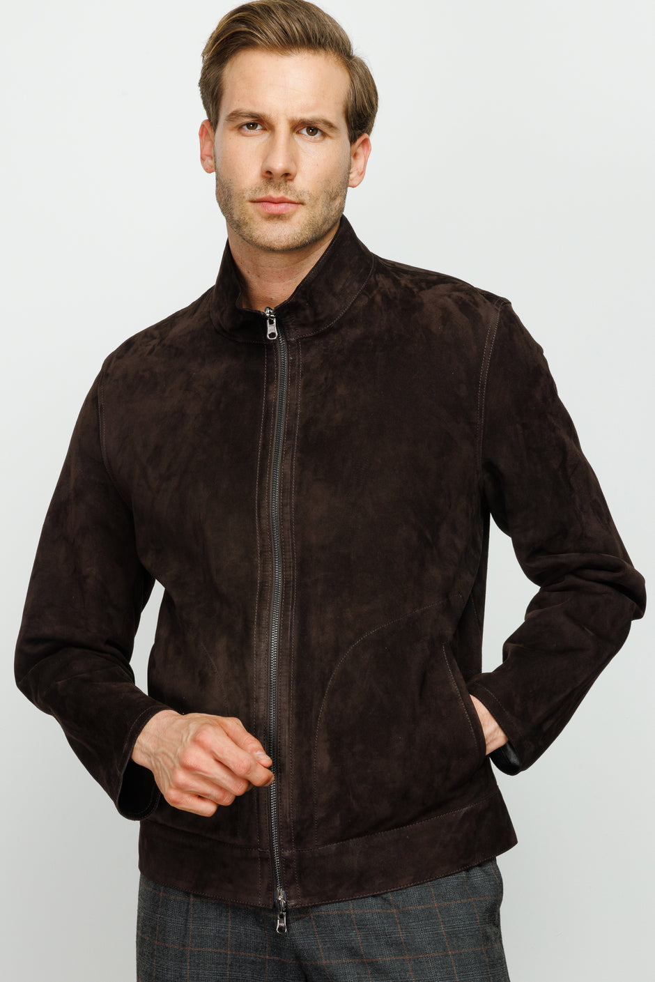 MEN LEATHER JACKET – Vinci Leather Shoes